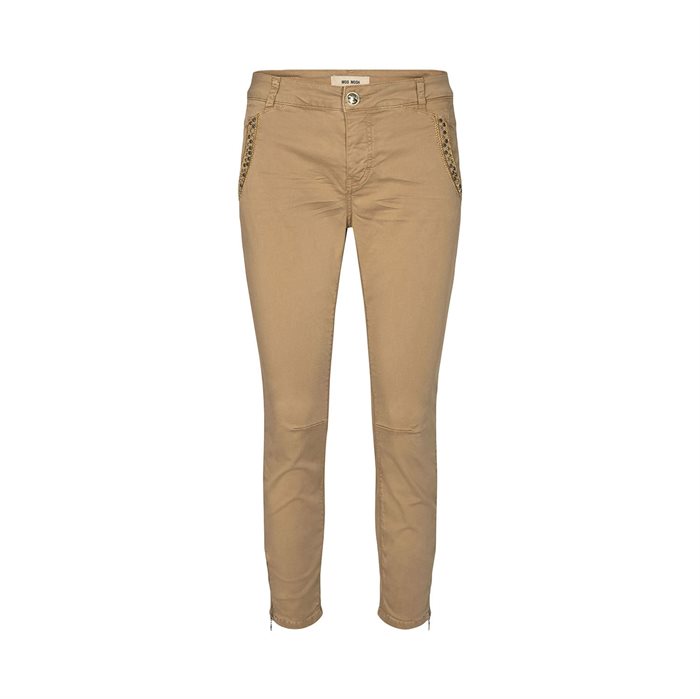 Mos Mosh Jeans - Etta Trio Pant Safari Cropped | Buur Samsø
